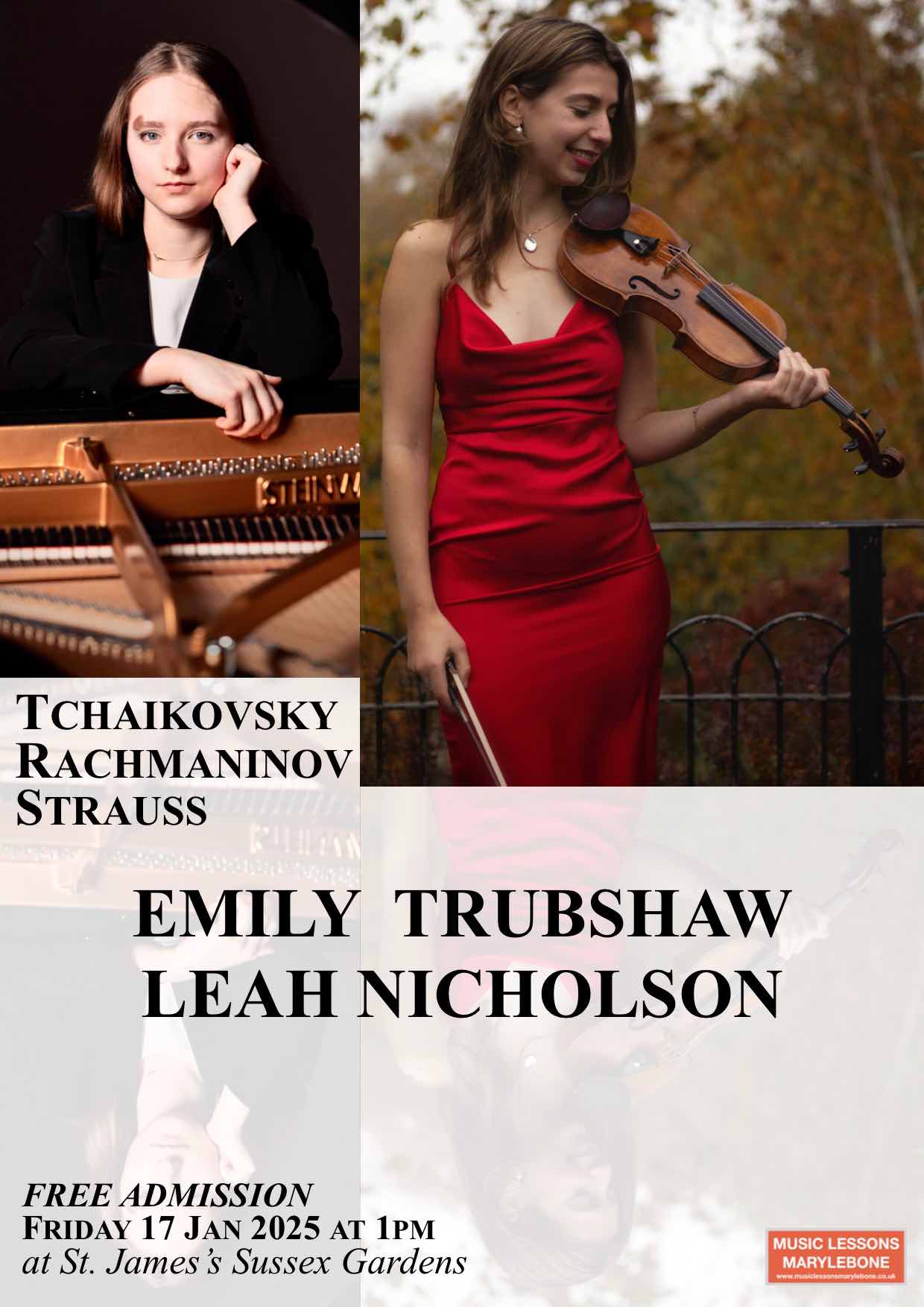 Emily Trubshaw & Leah Nicholson – St James's Church